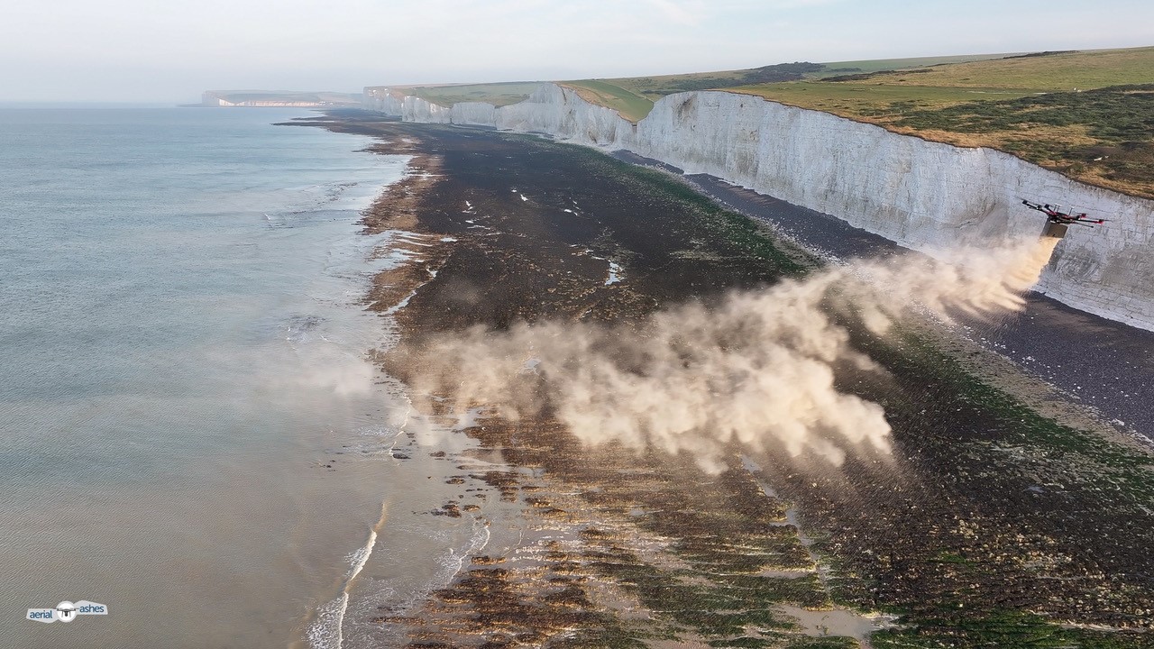 Discover a new way to scatter ashes with Aerial Ashes